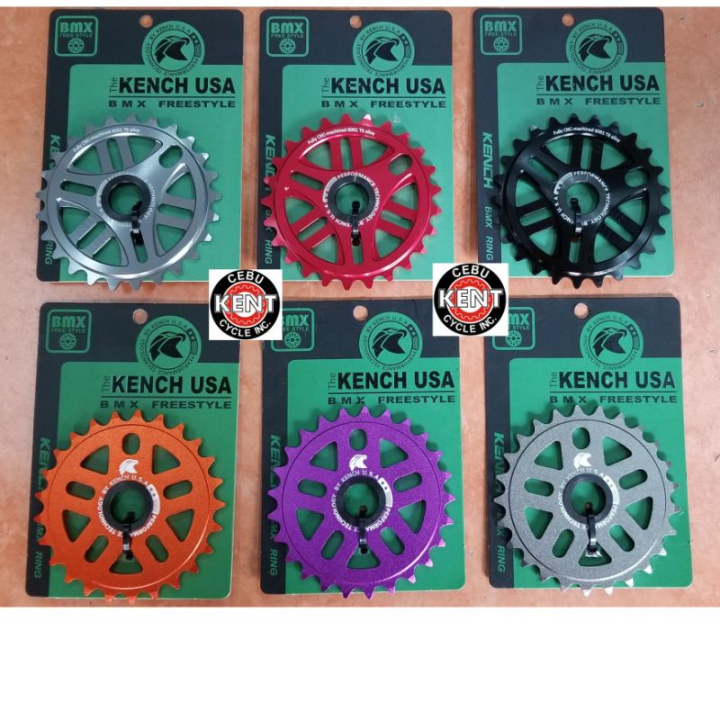 KENCH USA Eagle Bmx Alloy Chain Ring Sprocket 25T | Lazada PH