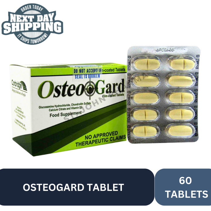 Osteogard Glucosamine Chondrotin Sulfate Tablet Food Supplement l 10 ...