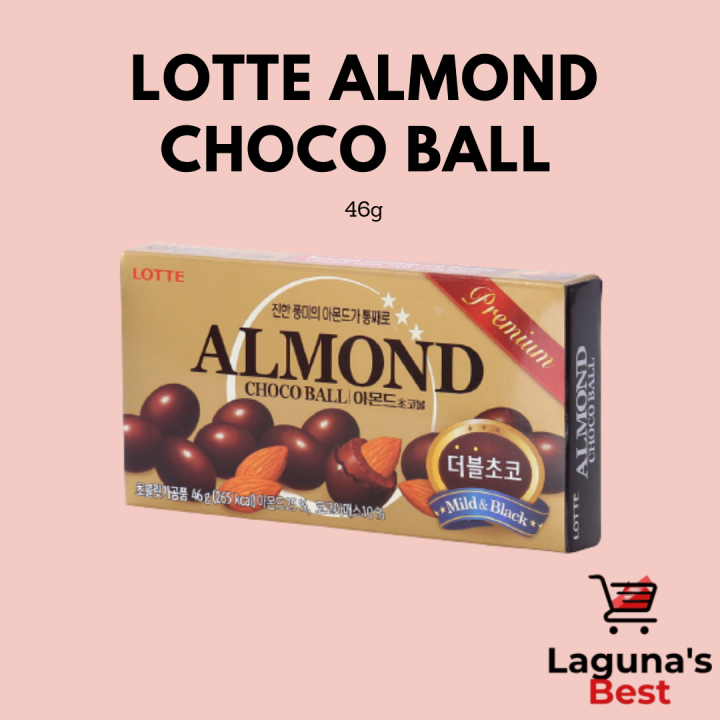 LOTTE Almond Choco Ball - 46g | Lazada PH