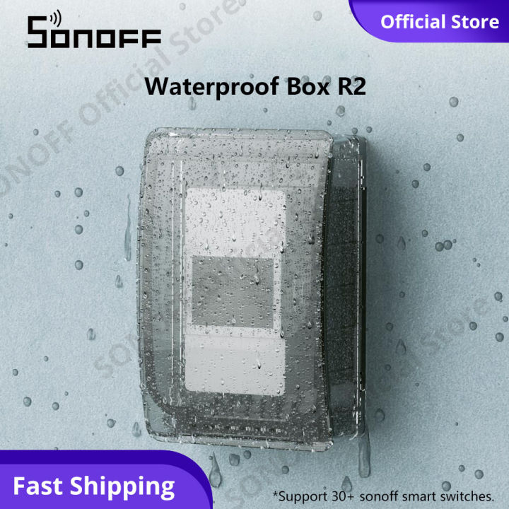 SONOFF กล่องกันน้ำ R2 Crushproof Dustproof Case Sonoff Switch Cover Box ...