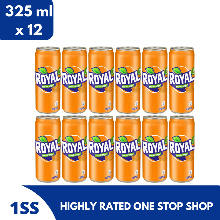 Royal Tru-Orange in Can, 325ml set of 12 | Lazada PH