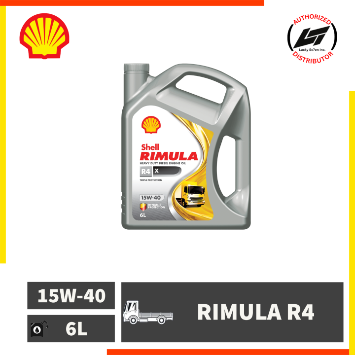 Shell Rimula R4X 15W-40 6L | Lazada PH