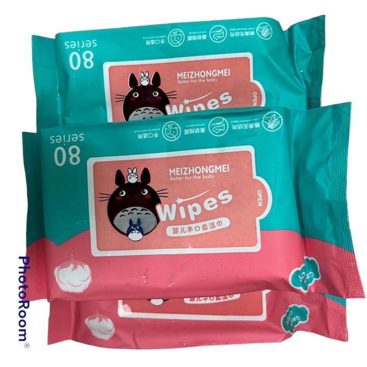 The best Organic Baby Wipes 80 Pcs Per Pack 99% Water Hypoallergenic ...