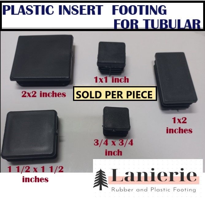 SOLD PER PIECE- PLASTIC INSERT FOOTING FOR TUBULAR | Lazada PH