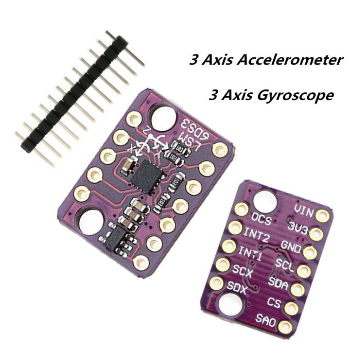 Gy Lsm6ds3 Lsm6ds3 Accelerometer Gyro เซ็นเซอร์อุณหภูมิดิจิตอลฝังตัว