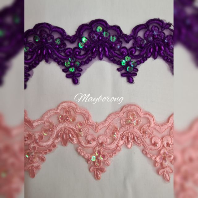 Border lace Renda baju RM6.50 0.5meter | Lazada