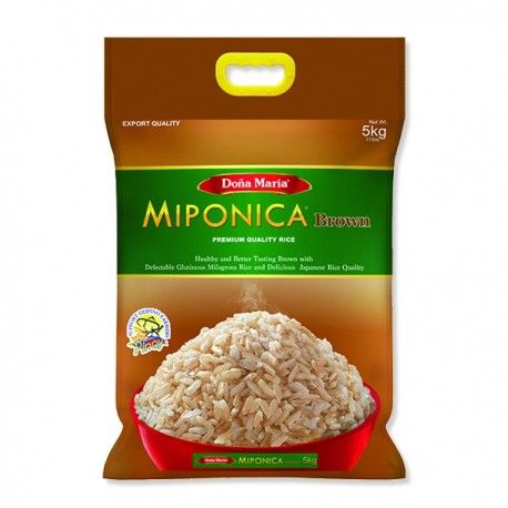 Dona Maria Miponica Brown Rice 5kg + | Lazada PH