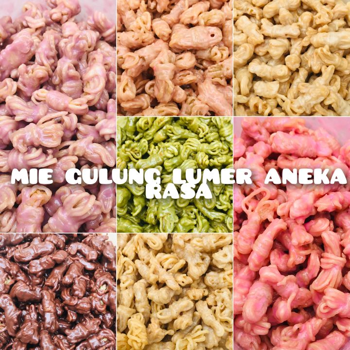 MIE GULUNG LUMER ANEKA RASA READY VARIAN RASA COKELAT/GREENTEA/TARO ...