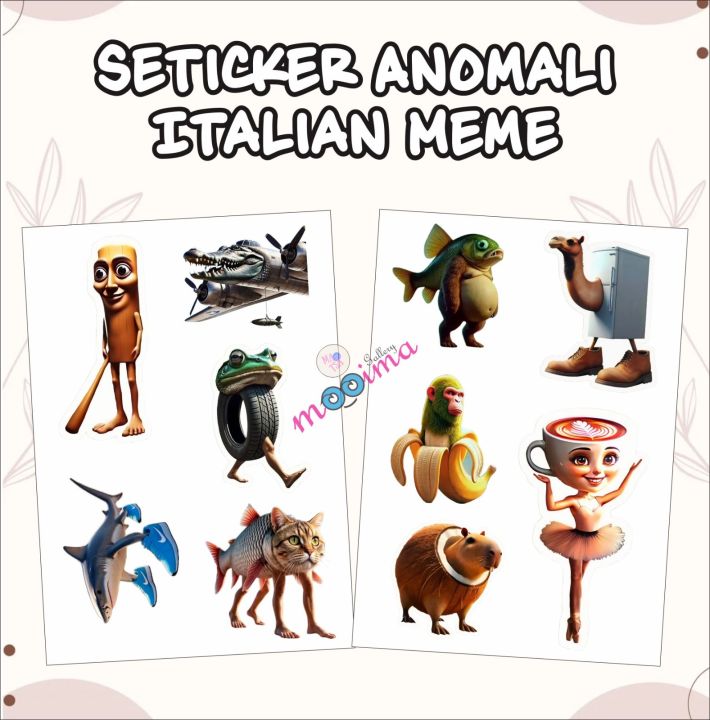Tung Tung Sahur stiker anomali italian viral / sticker tung tung sahur ...