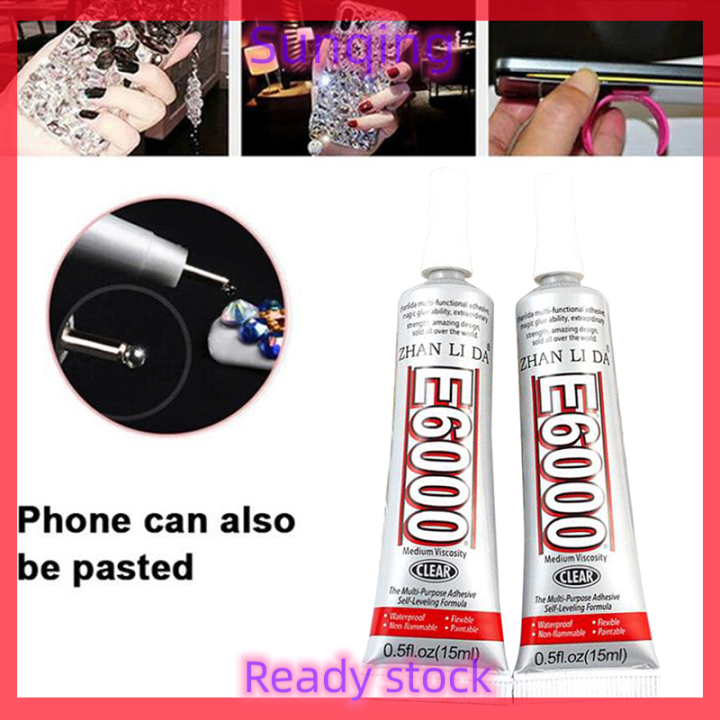 SQ văn phòng phẩm [Flash SALE] E6000 keo 15ml crystaldiy mạnh hotfix ...