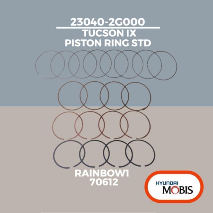 230402G000 Piston Ring Std. for HYUNDAI Tucson IX [Mobis Original] Part ...