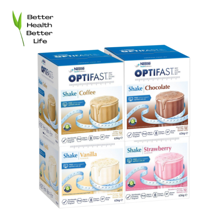 [Authentic] Nestle Optifast Very Low Calorie Diet Milkshake, Vanilla ...