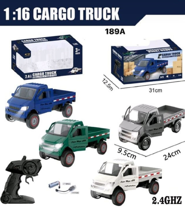 Mainan Mobil Carry Box Pick Up Remot Kontrol RC Angkut Barang GrandMax ...