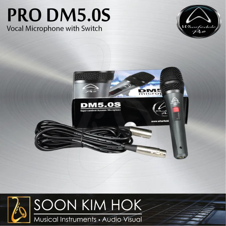 WHARFEDALE PRO DM5.0S Vocal Microphone with Switch | Lazada