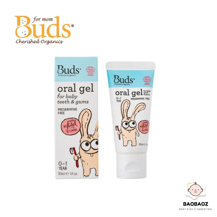 Buds Oral Gel for Baby Teeth and Gums (30ml) | Lazada