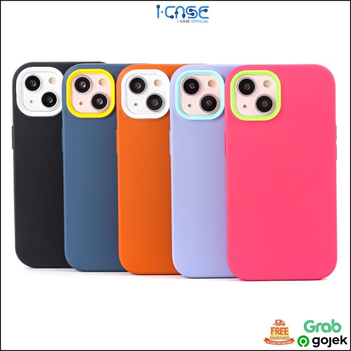 Softcase Candy 2 IN 1 With Bumper Full Cover Case For iPhone 7 8 SE 7 ...