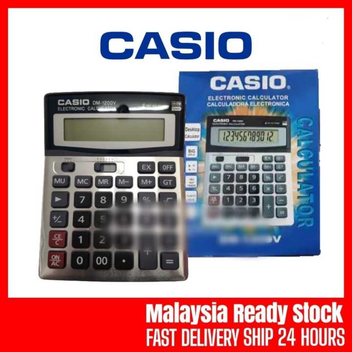 KBEE CASIO CANON CITIZEN Electronic Calculator 12 Digital Big Display ...