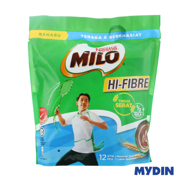 Nestle Milo Hi-Fibre 3 In 1 (12's x 30g) | Lazada