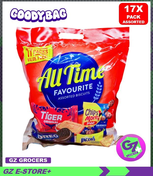Mondelez All-Time Favorite Assorted Biscuits 499g 17 Pack Gift Snack ...