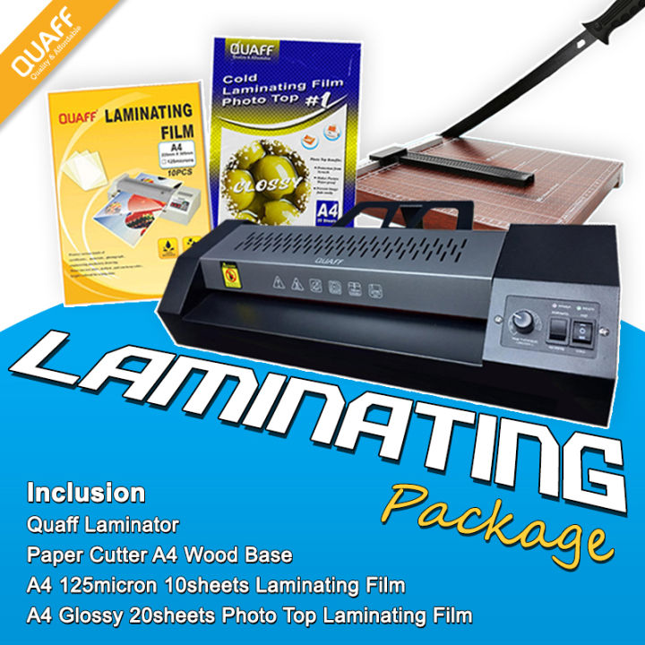 FMP PROMO QUAFF LAMINATING PACKAGE Hot & Cold Lamination | Lazada PH