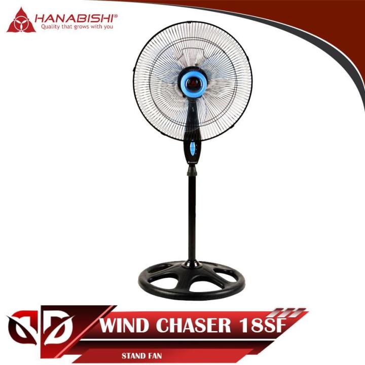 HANABISHI STAND FAN WIND CHASER 18SF | Lazada PH