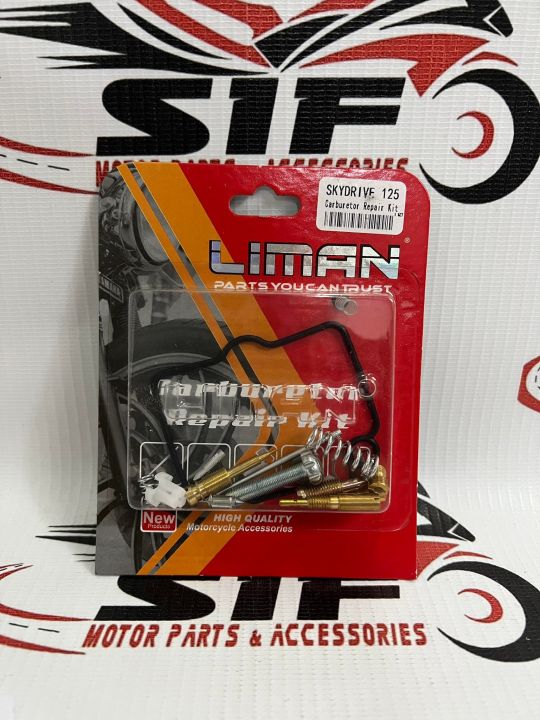 SIF CARBURETOR REPAIR KIT SUZUKI SKYDRIVE 125 V1 (LIMAN) | Lazada PH