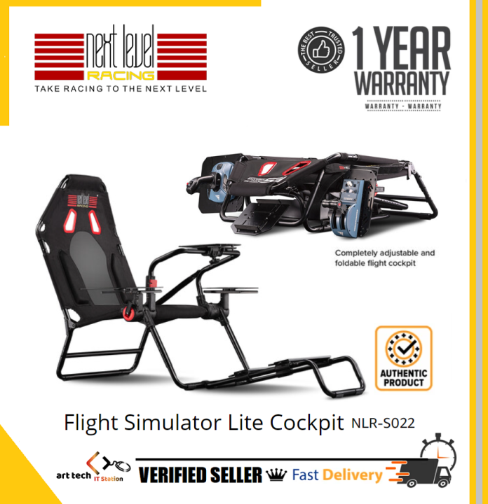 Next Level Racing Flight Simulator Lite Cockpit - NLR-S022 | Lazada