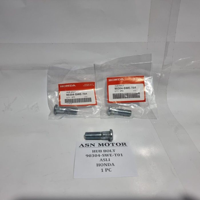 HUB BOLT BAUT RODA KHUSUS MOBIL HONDA BARANG ASLI JAZZ.MOBILIO DLL ...