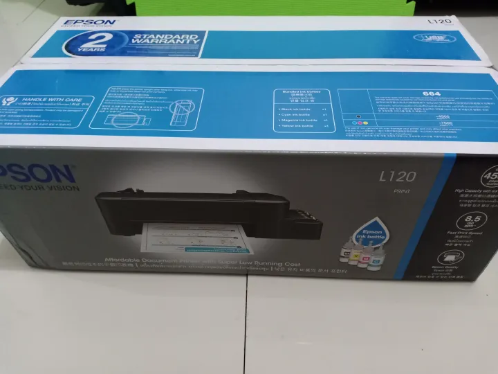 Epson L120 brandnew printer with 40ml original ink | Lazada PH