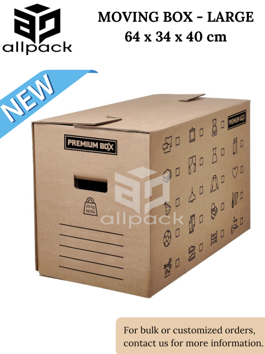 Premium Storage Moving Box DUNDERGUBBE 25x13x15 (1pc) | Lazada PH