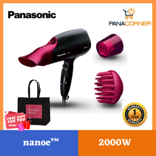 Panasonic 2000W nanoe Hair Dryer EH-NA65 [FREE GIFT Bag] | Lazada