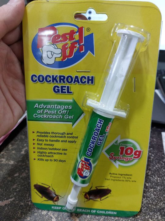 Pest Off Cockroach Gel 10g Syringe | Lazada PH