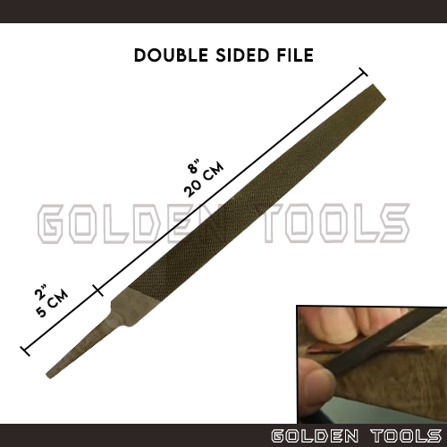 Double-sided Steel File For Smooth Polish Metal And Wood Surface Kikir ...