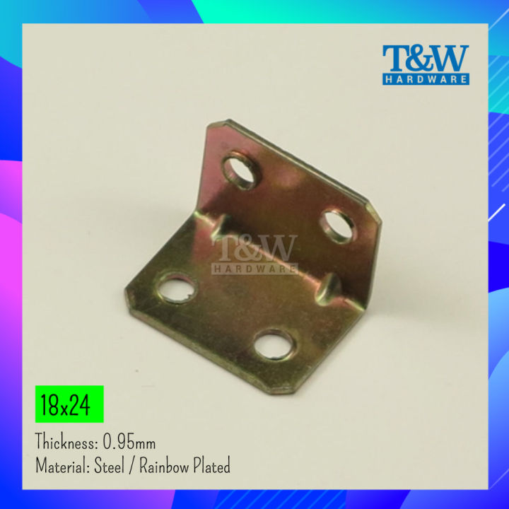 18x24 19x27 L Bracket 90° Angle Shape Shelf Shelve Corner Brace / Besi ...