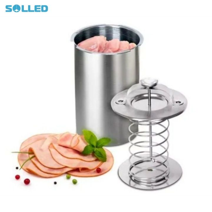 Ham Press Deli Meat Press With Mobile Handle Multi Functional Stainless ...