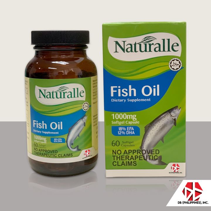 Naturalle Omega-3 Fish Oil Cap x 60's | Lazada PH