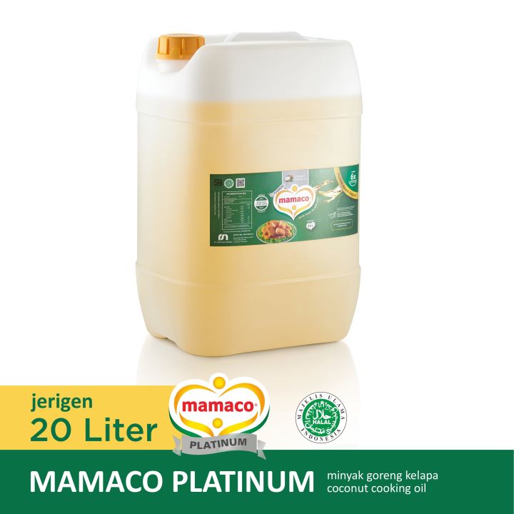 Mamaco Platinum Minyak Goreng Kelapa Coconut Cooking Oil Jerigen 20 Liter | Lazada Indonesia