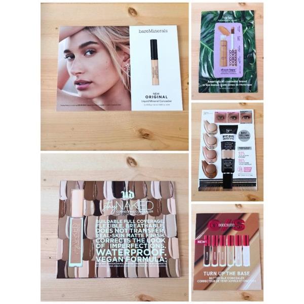 Concealer Sample Cards (Sold Per Pc) Batch 1 | Lazada PH