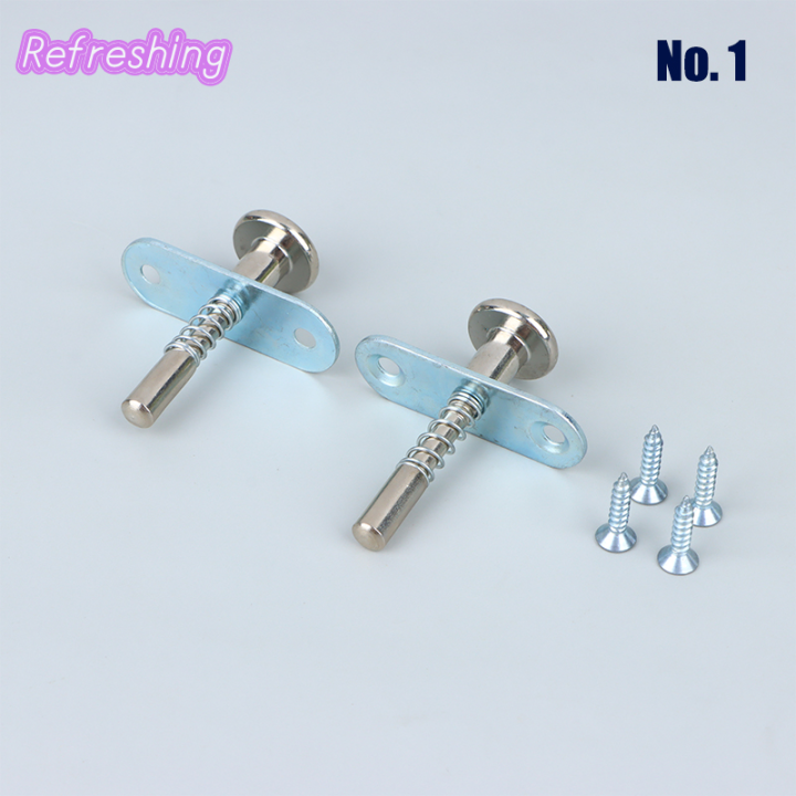 🔥Refreshing 2pcs Plunger Latches Spring-Loaded Door Lift Adjustment Rod ...