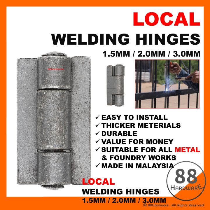 Butterfly Welding Hinges Metal / Ensel Welding Pintu / Ensel Besi ...