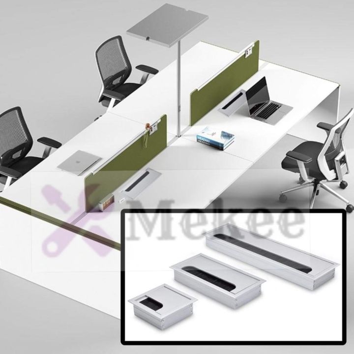 Aluminium cable wire cover rectangle square outlet electrical trunk ...