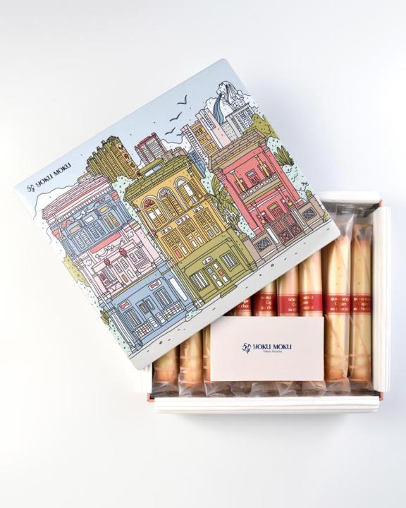 [YOKU MOKU] Singapore limited edition 18 pieces Cigare au chocolat ...