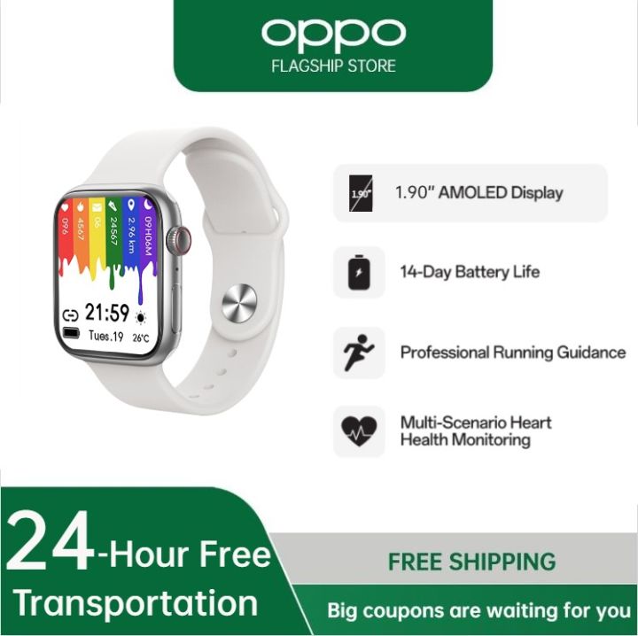 2024 [New] OPPO Smart Watch l2.19 "AMOLED Display 14 days battery life ...