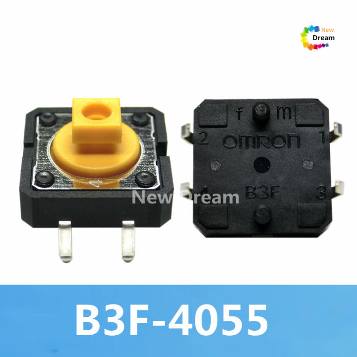 New original 10pcs B3F-4055 OMRON Tactile Switch Push Button Tact ...