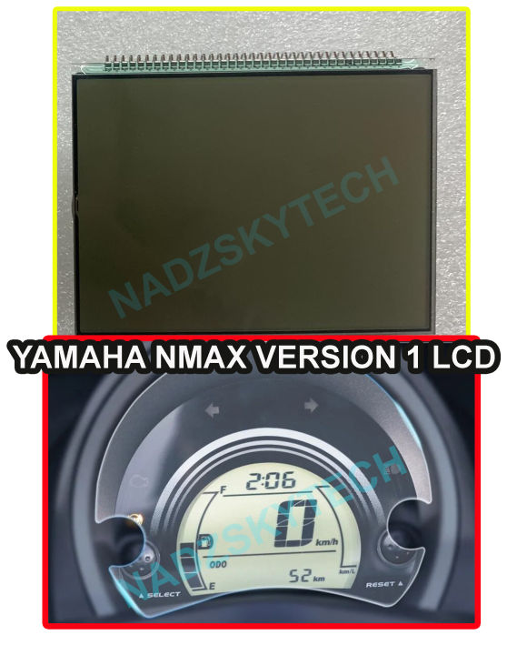 Yamaha Nmax Version 1 Original Stock Lcd only Speedometer ...