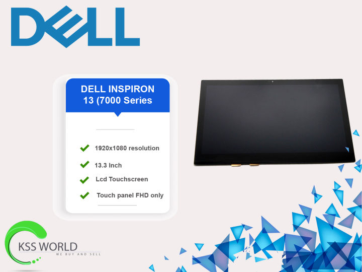 Dell Inspiron 13 (7000 Series) Touch Panel FHD | Lazada