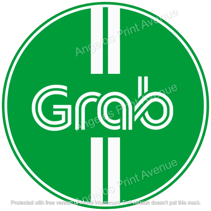 GRAB LOGO Decals/ Stickers | Lazada PH