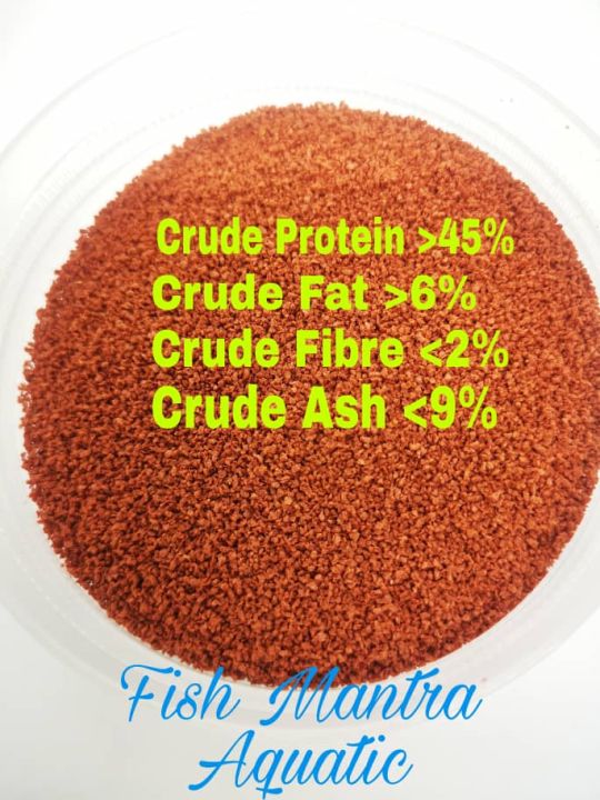 PREMIUM FISH FOOD/ORNAMENTAL FISH/SMALL FISH/AQUARIUM NEED/HIGH PROTEIN ...