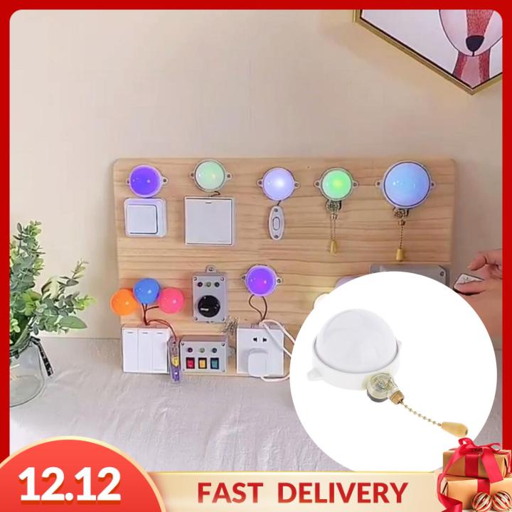 Gispark Electrical Plug LED Light Busy Board Kit Material Basic Skills ...