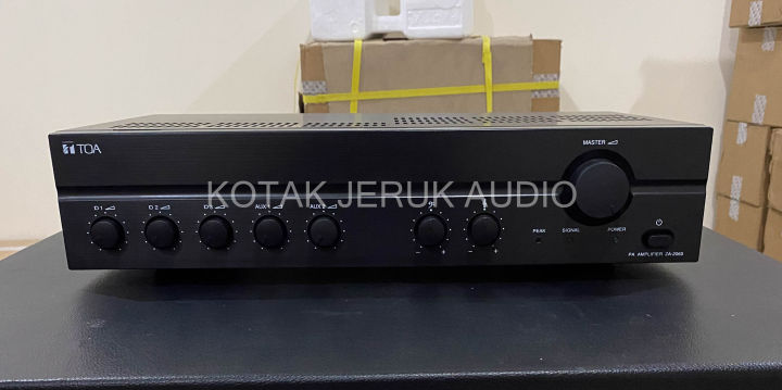 TOA mixer AMPLIFIER ZA-2060 | Lazada Indonesia